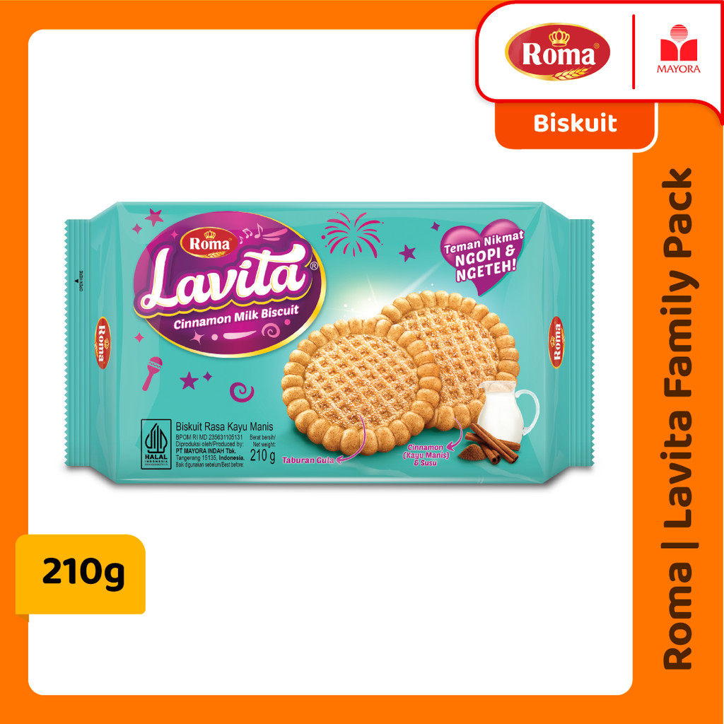 Jual Biskuit Roma Lavita Family Pack | Shopee Indonesia