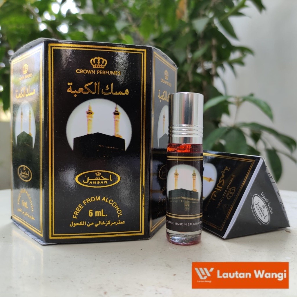 Jual LAUTAN WANGI Parfum MISK KABAH 6ml Ahsan Original Roll On - Minyak ...