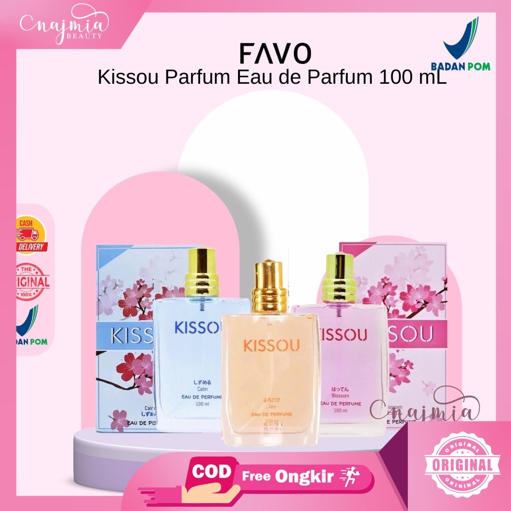 Jual Najmia - Kissou Parfum Eau de Parfum 100 mL | Parfum | Shopee ...