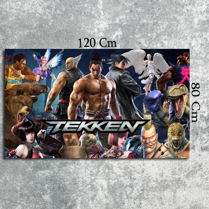 Jual DLS25 Poster Hiasan Dinding Tekken Game A0 | Shopee Indonesia