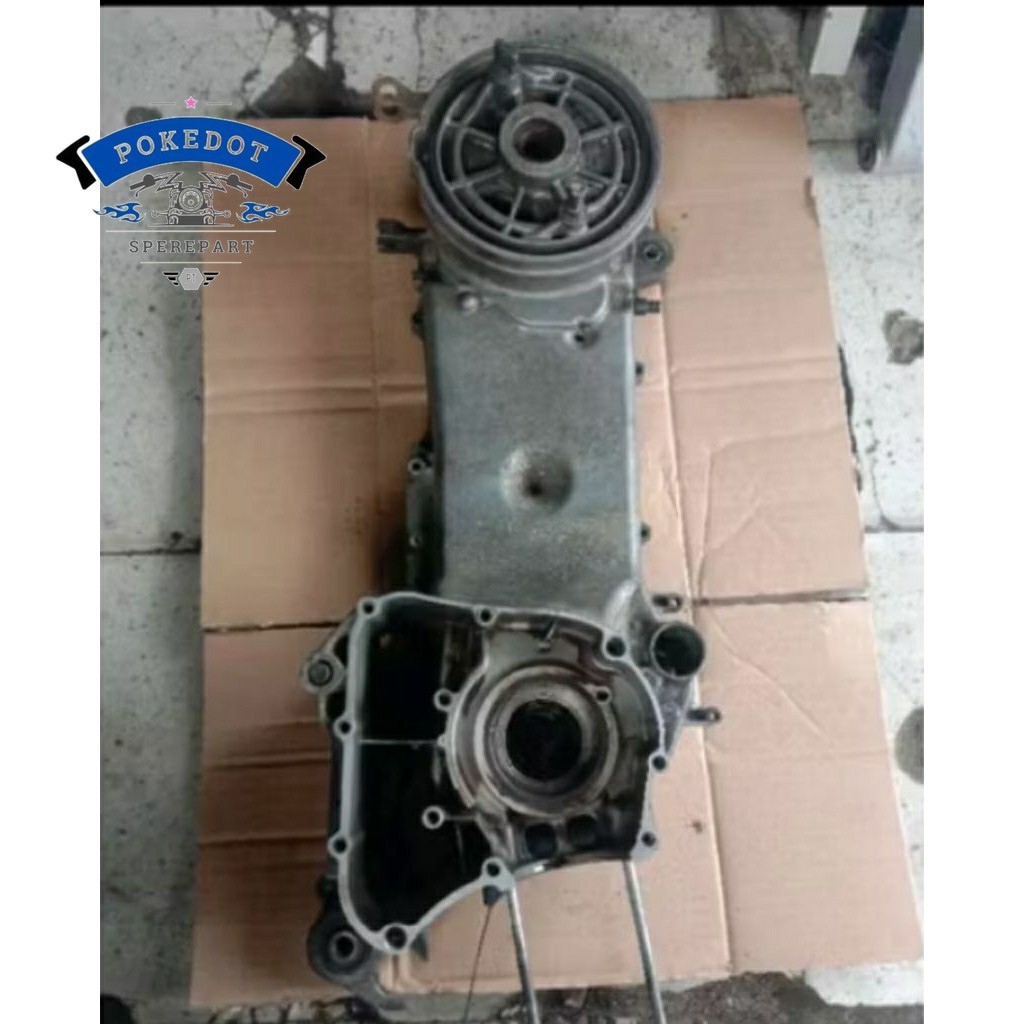 Jual crankcase krengkes kalter kiri Yamaha Mio sporty Mio smile Mio soul original copotan motor ...