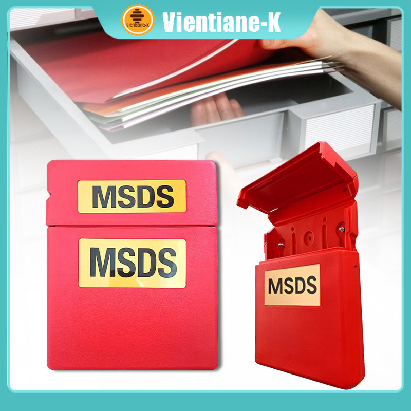 Jual MSDS Document Storage Box / Kotak MSDS Safety Box / SDS Station ...