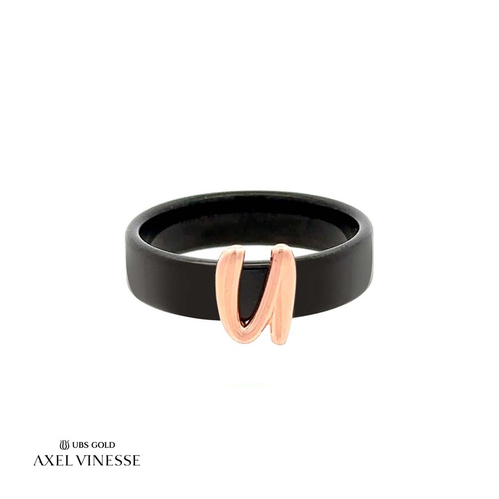 Jual UBS Gold Cincin Emas Alpha Mic U - Cc70628 - 17K | Shopee Indonesia