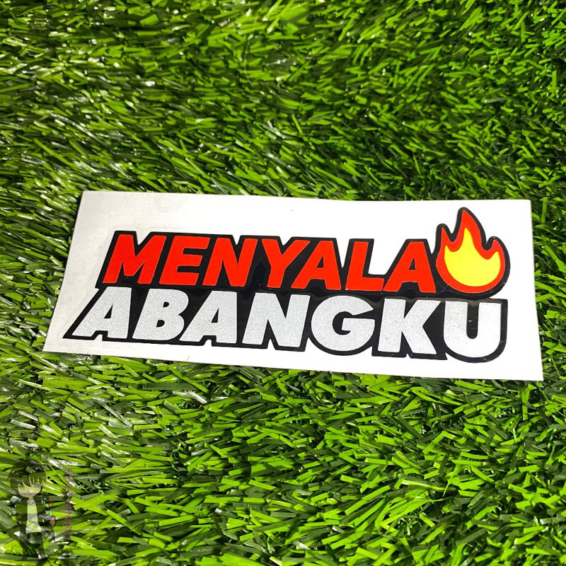 Jual stiker motor menyala abangku cutting sticker | Shopee Indonesia