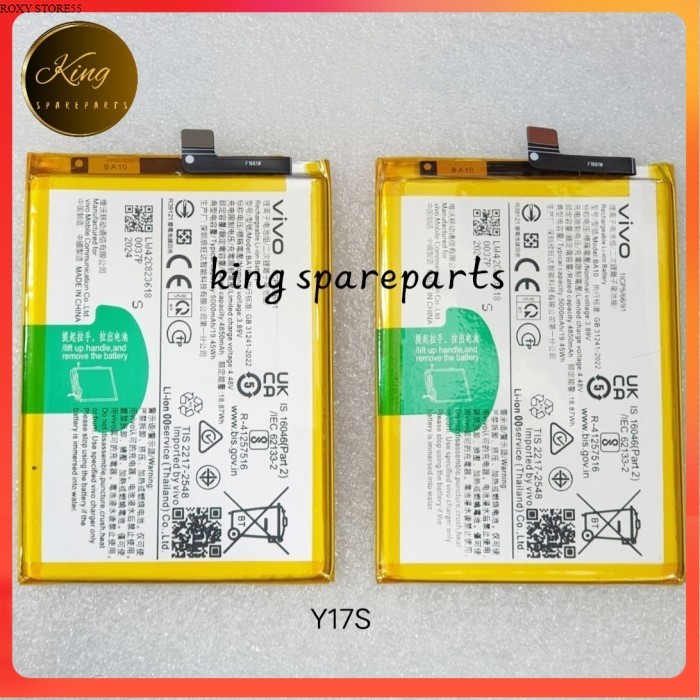 Jual BATERAI BATRE BATTERY VIVO Y17S BA10 ORIGINAL | Shopee Indonesia