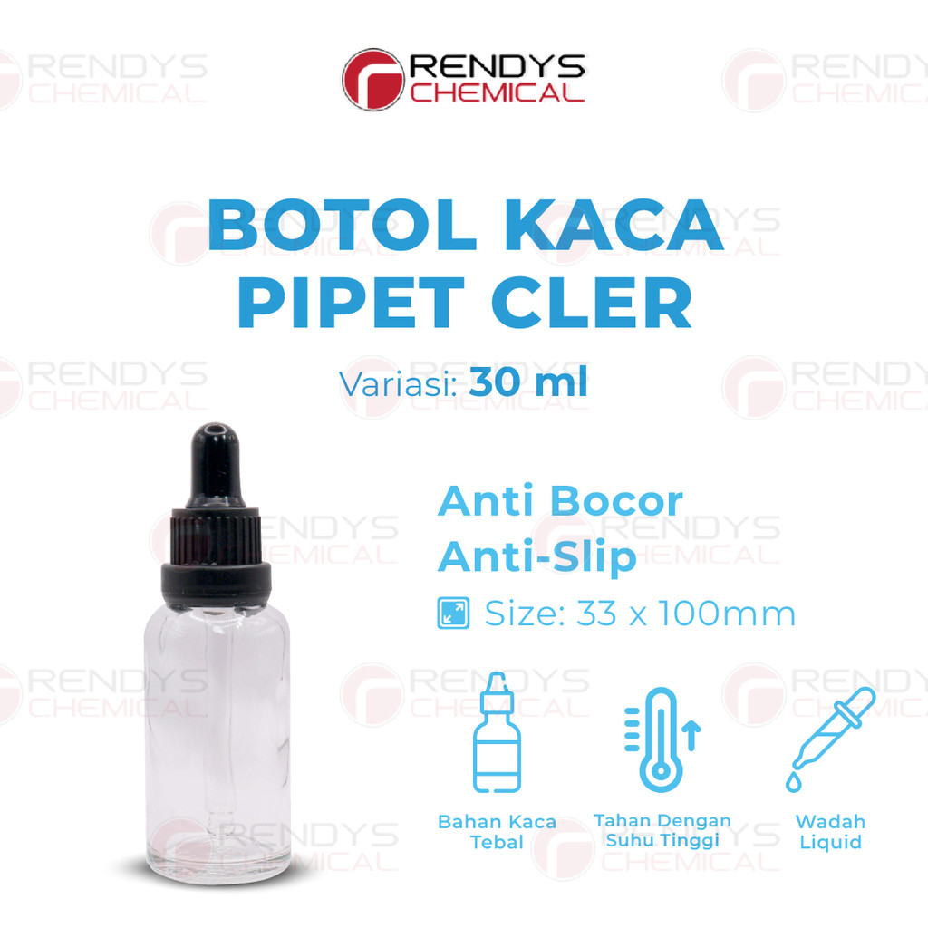 Jual Botol Pipet Kaca 30mL BENING - Glass Bottle Pipette 30 mL | Shopee ...
