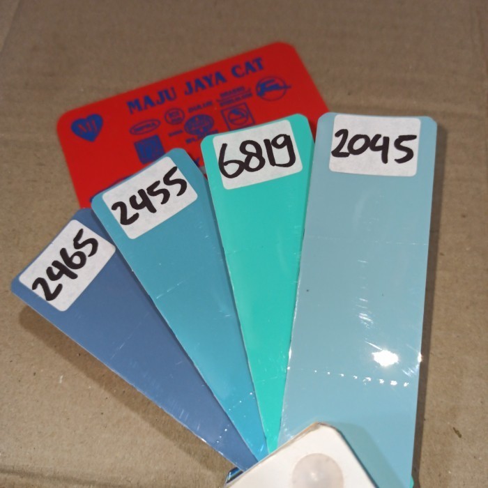 Jual cet / cat biru custom ukuran 1kg (tuliskan kode) | Shopee Indonesia