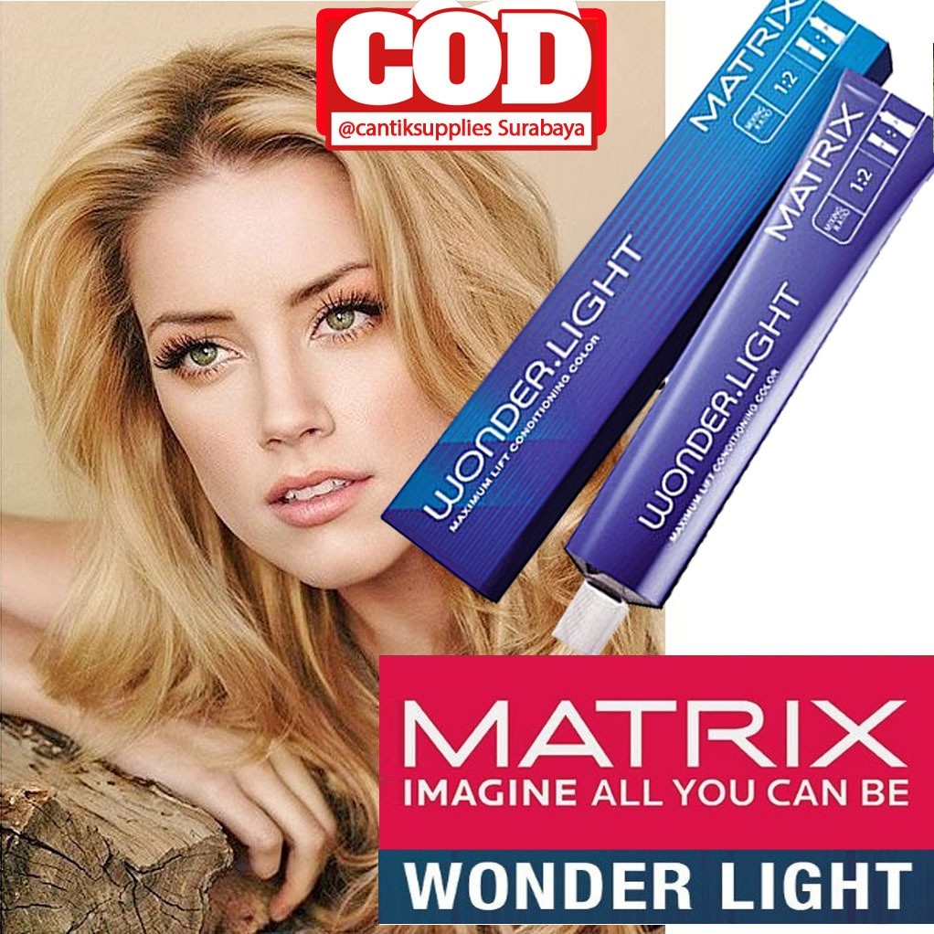 Jual MATRIX CAT RAMBUT WONDER LIGHT | Shopee Indonesia