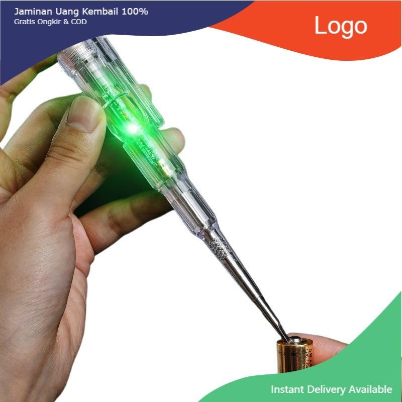 Jual Obeng Tester Tespen Dual Led LIstrik With Indicator Tes pen Sensor ...