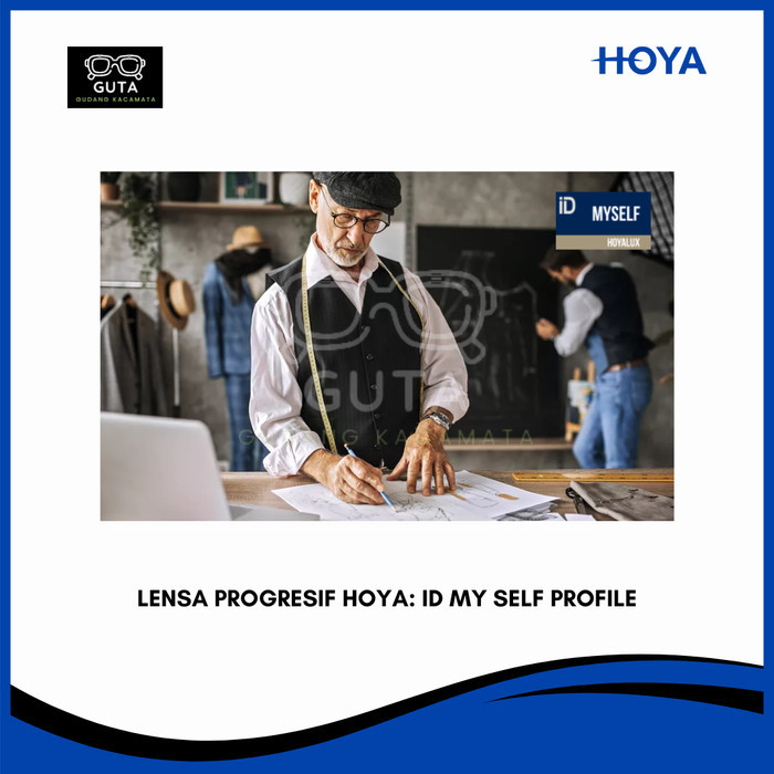 Jual Lensa Kacamata Progresif Hoya ID Myself Profile Original | Shopee ...