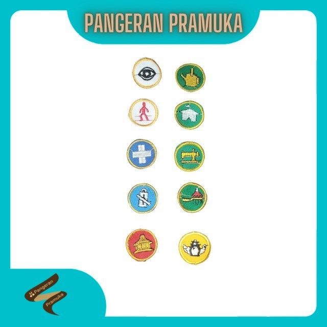 Jual Bed Tkk Wajib Purwa Penegak Bordir Pramuka | Shopee Indonesia