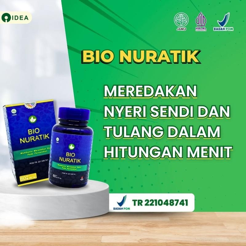 Jual Bio Nuratik Asli Atasi Persendian Dan Asam Urat | Shopee Indonesia
