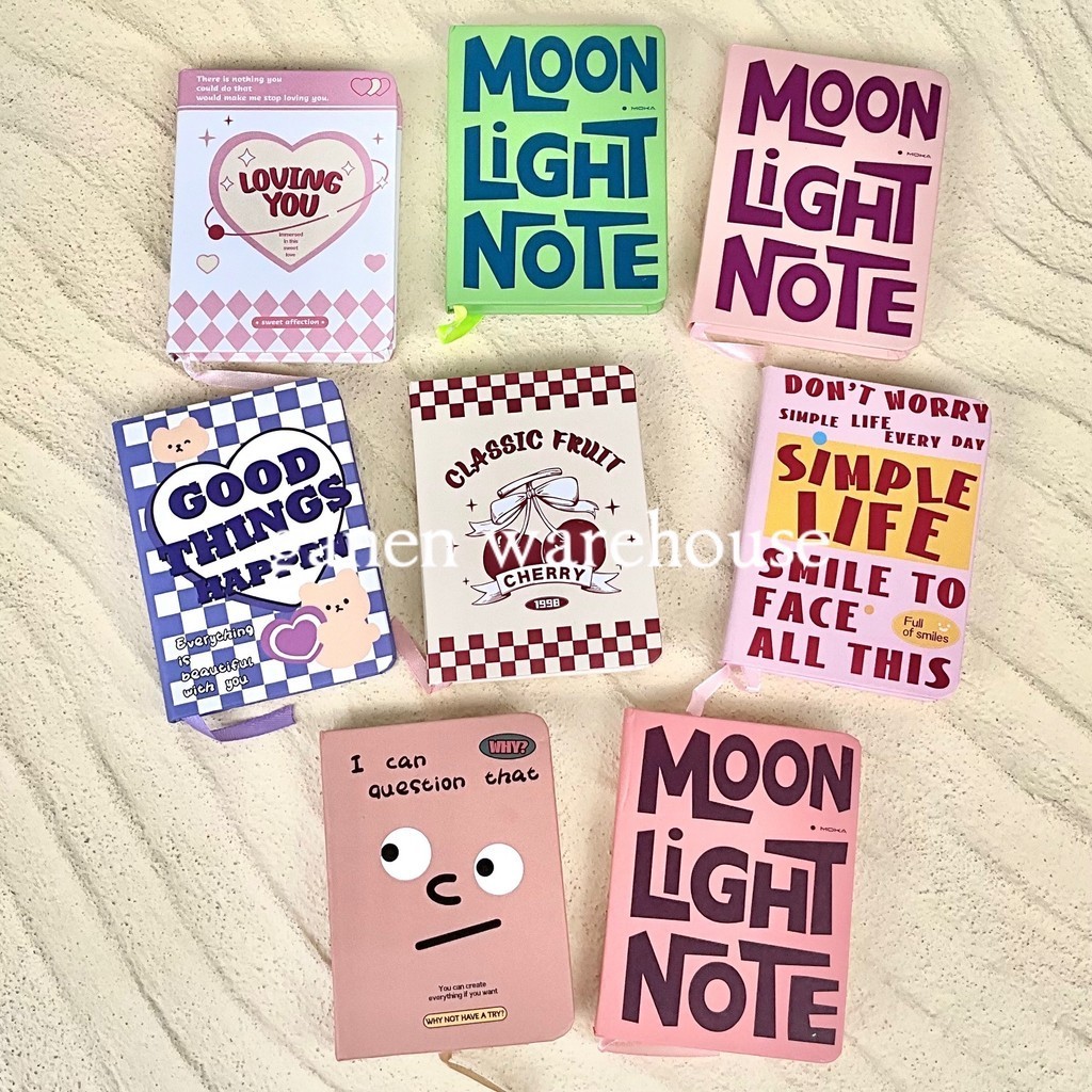 Jual [GW] Moonlight A7 Notebook Mini Pocket Buku Tulis | Shopee Indonesia
