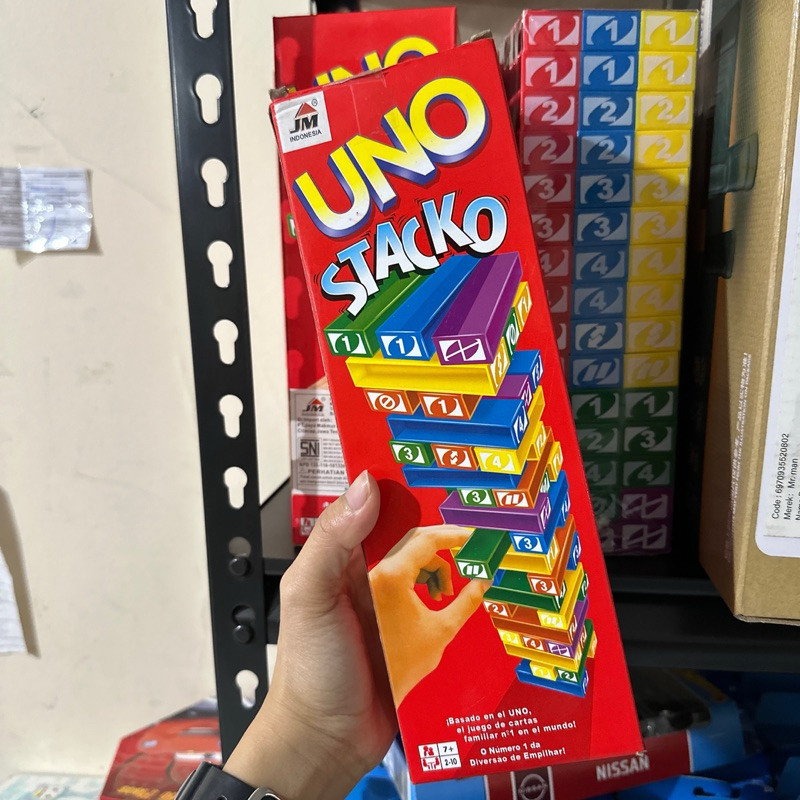 Jual mainan UnoStacko Mainan menyusun Balon Anak Uno stako Balok ...