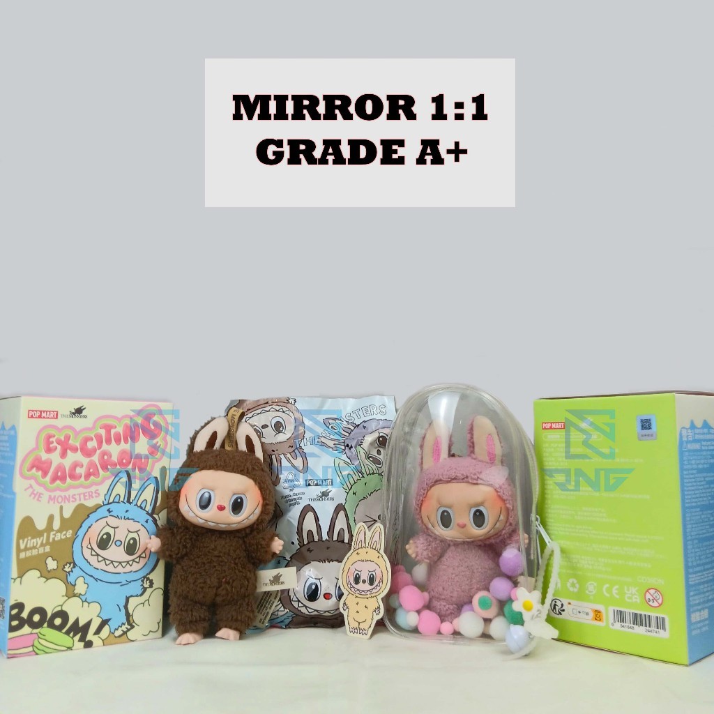 Jual RG POPMART Gantungan Tas Boneka LABUBU Exciting Macaron The ...