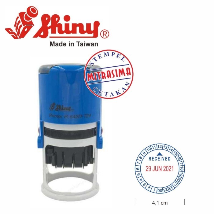 Jual Stempel Received dengan Tanggal dan Jam - standar | Shopee Indonesia