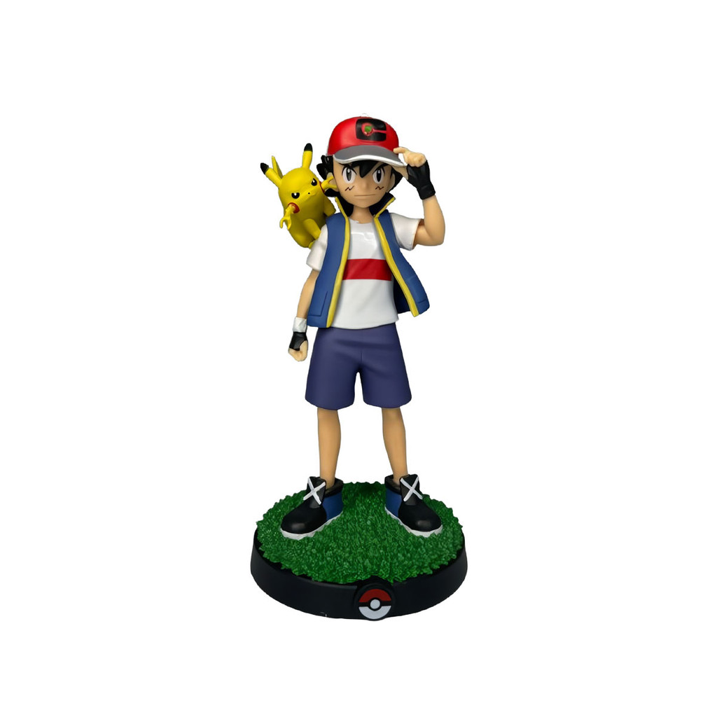 Jual Ash Ketchum Pikachu Pokemon 18cm Action FIgure PVC D-MYA050 ...
