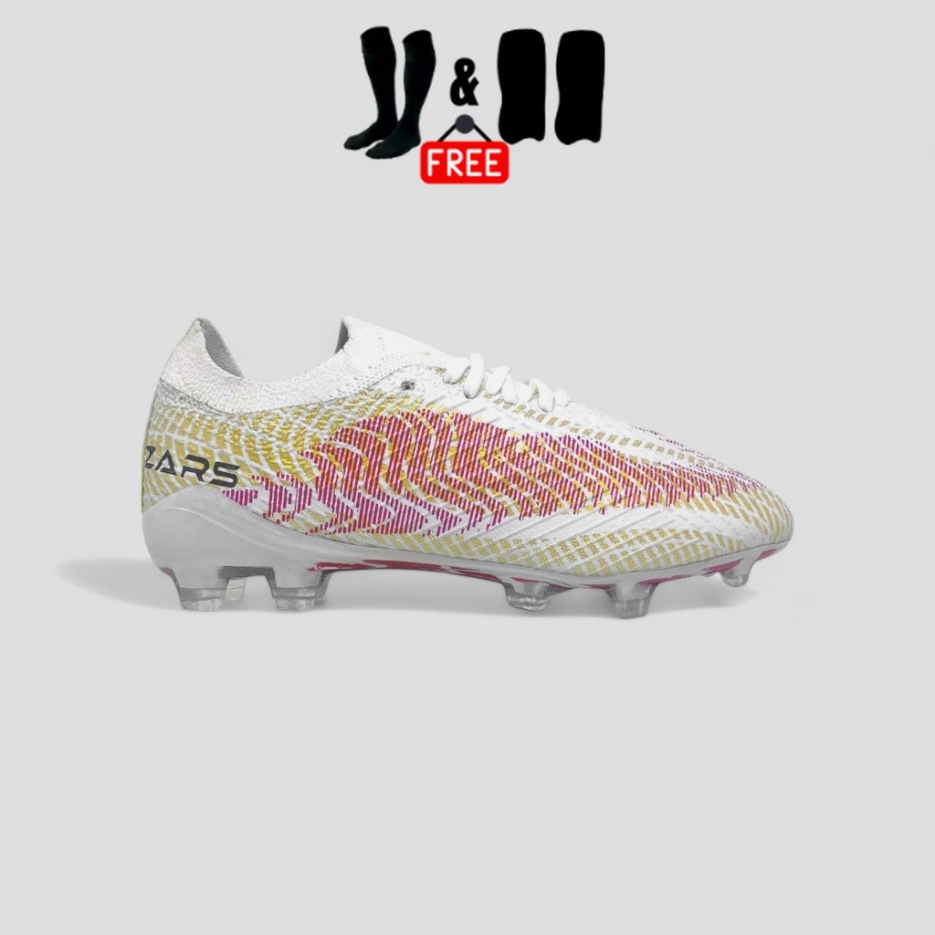 Jual Zars - Sepatu Sepakbola Original Nova Devianz White Gold Magenta ...