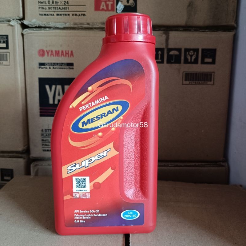 Jual OLI MESRAN 0,8L _ahm oil harga per pcs | Shopee Indonesia