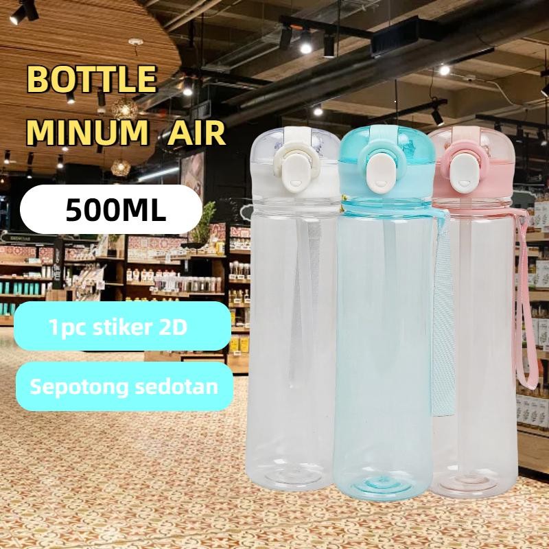Jual BOTOL MINUM ANAK 500ML GRATIS STIKER - BOTOL MINUM PALING VIRAL ...