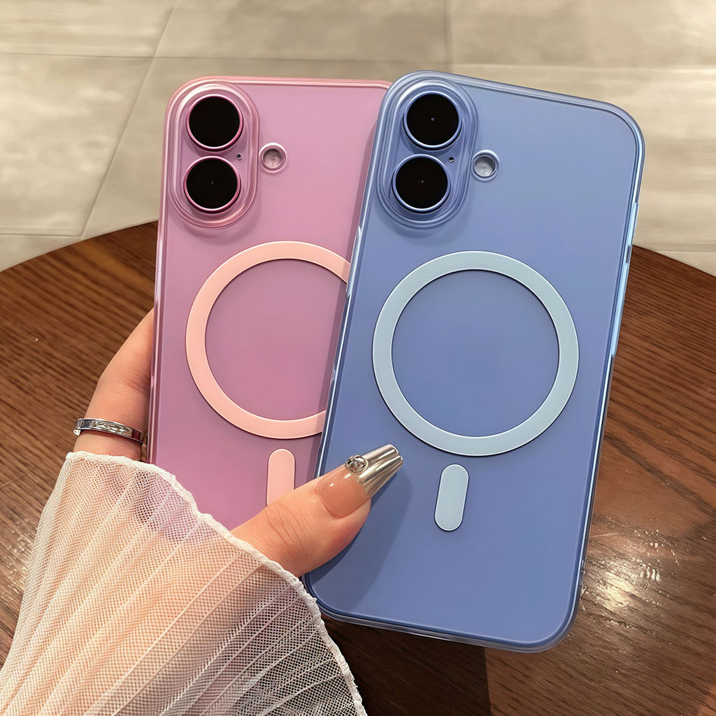 Jual [ For iphone 16 Ultra Thin Casing ] Premium Matte Magnetic Hard ...