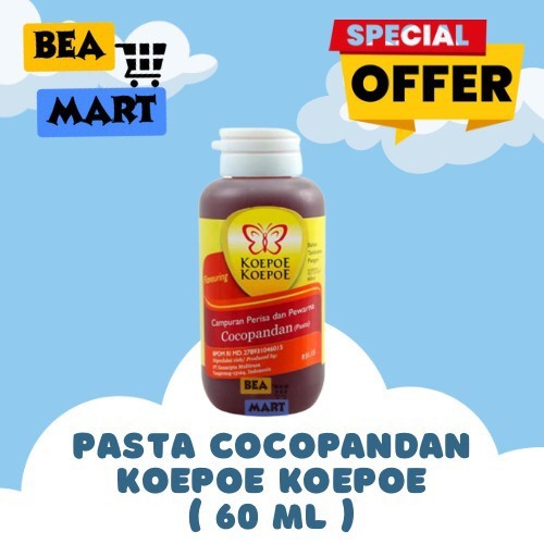 Jual Pasta COCOPANDAN Koepoe Koepoe 60 ml | Perasa Perisa Makanan Kupu ...