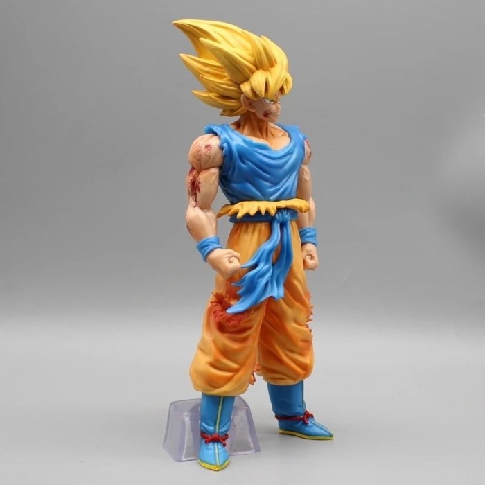 Jual Dragon Ball Z Action Figure Son Goku Ssj2 Standing Frame 23cm ...