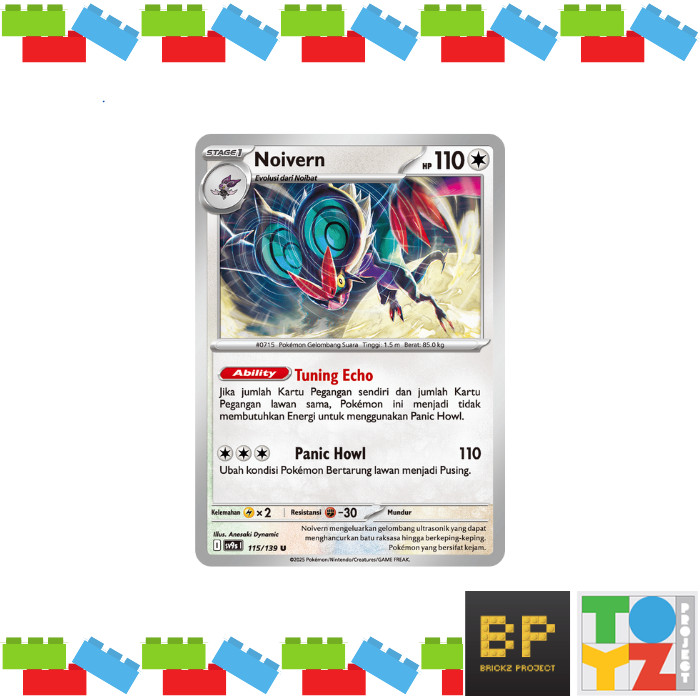 Jual Noivern C 115/139 Ikatan Takdir SV9S - Pokemon TCG Indonesia | Shopee Indonesia