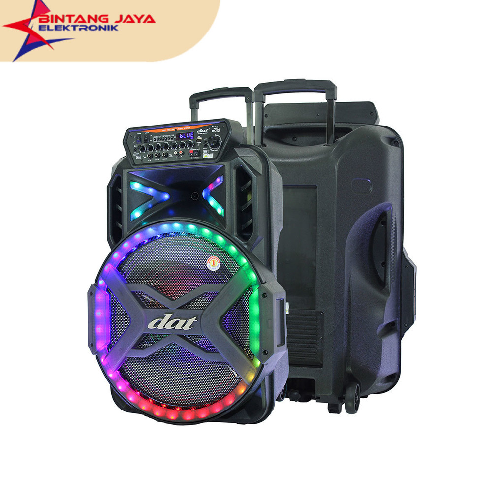 Jual Speaker Trolley DAT 18" 18INCH DAT / Speaker aktif DAT 18 INCH ...