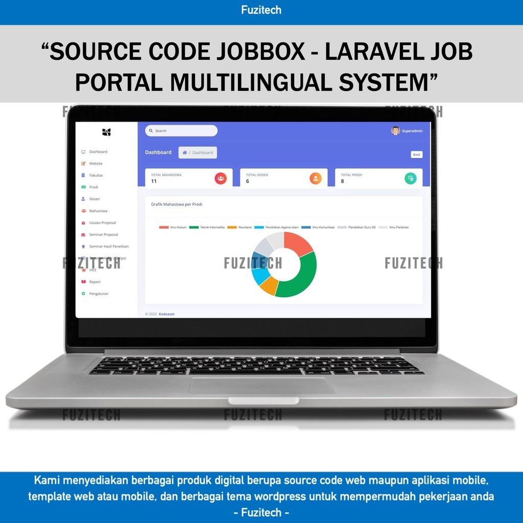 Jual SOURCE CODE APLIKASI WEB JOBBOX - LARAVEL JOB PORTAL MULTILINGUAL SYSTEM D27 FUZITECH ...