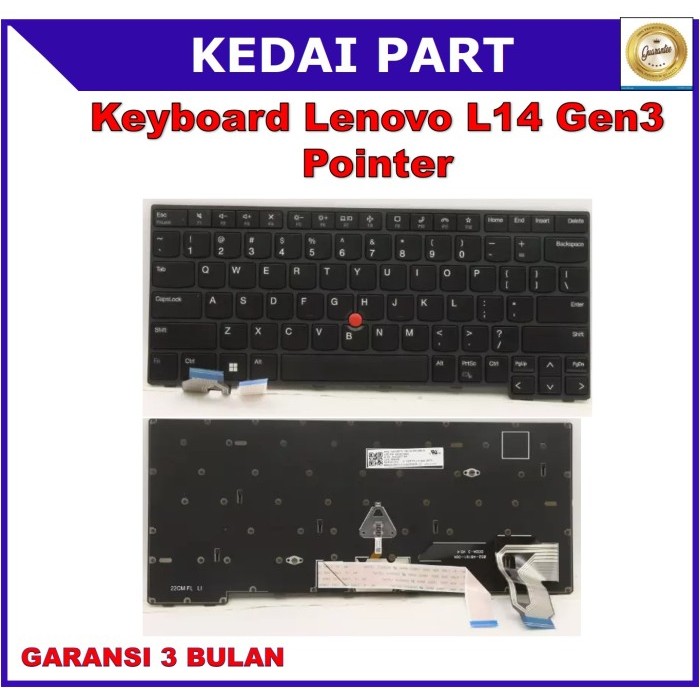 Jual Keyboard Lenovo Thinkpad L14 Gen3 Gen 3 Gen4 Gen 4 T14 Gen3 Gen 3 ...