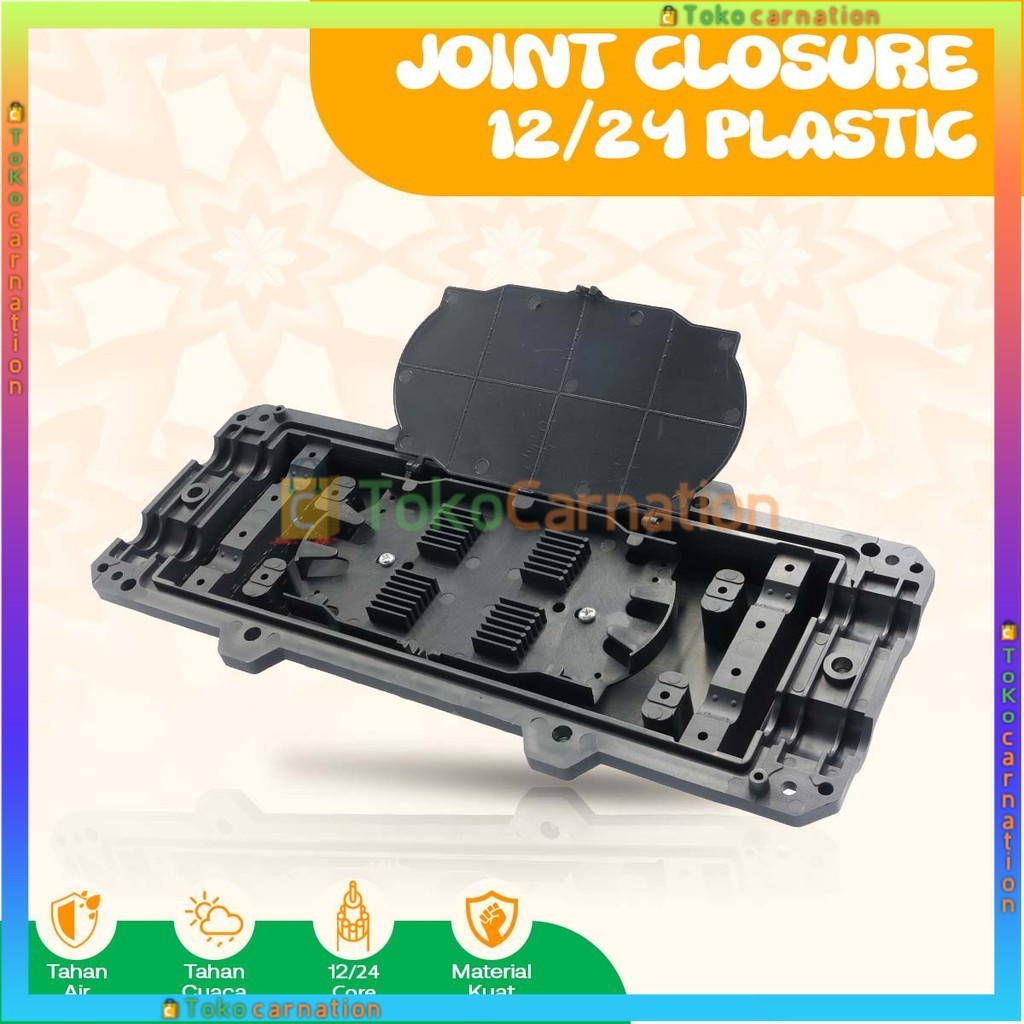 Jual Joint Closure 12-24 Core Joint Closure Plastik Clousure Inline 12 ...