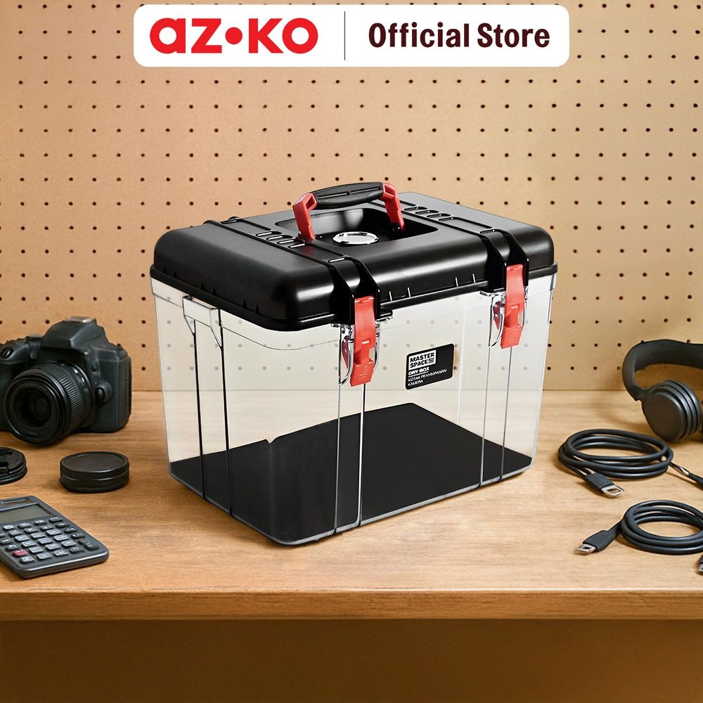 Jual AZKO Masterspace 22.4 ltr Kotak Penyimpanan Kamera R25 - Hitam Dry ...