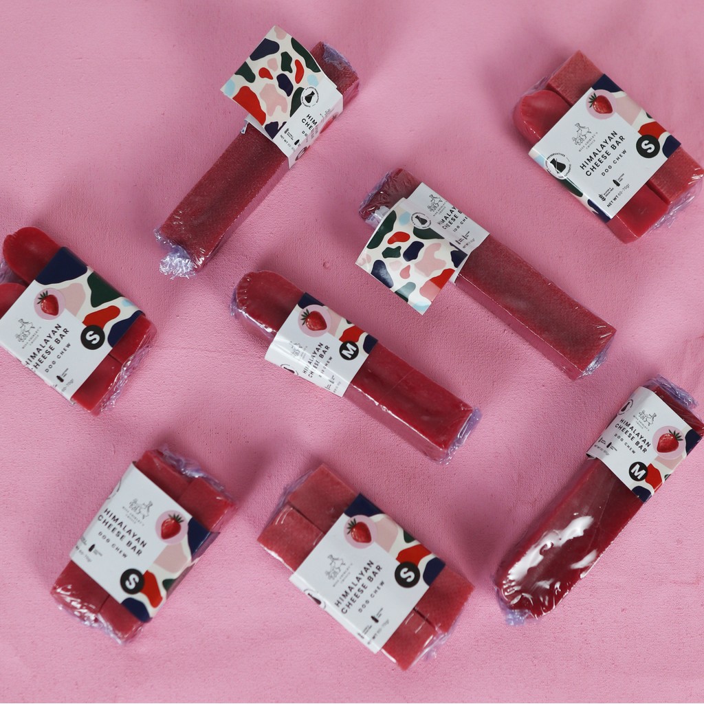 Jual Miss Shirley's Choice STRAWBERRY Flavour Churpi Stick Himalayan ...