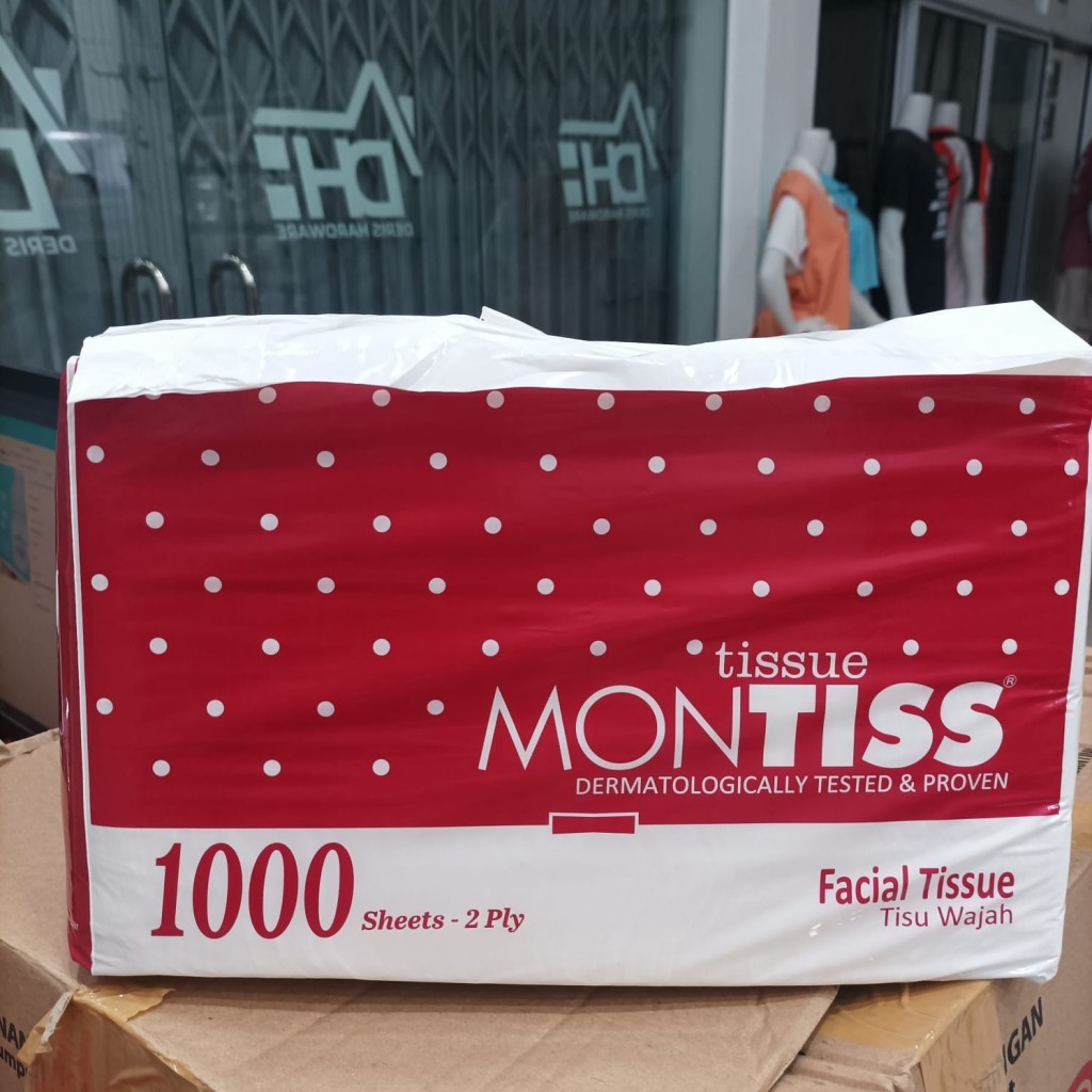 Jual Montiss F Tissue 1000 Sheets | Shopee Indonesia