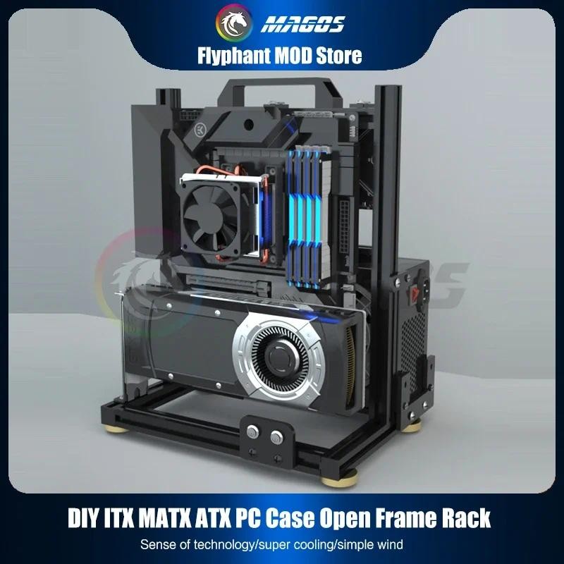 Jual DIY Gamer Cabinet ITX MATX ATX Chassis,Computer Case Open Case Study,MOD Water Cooling ...