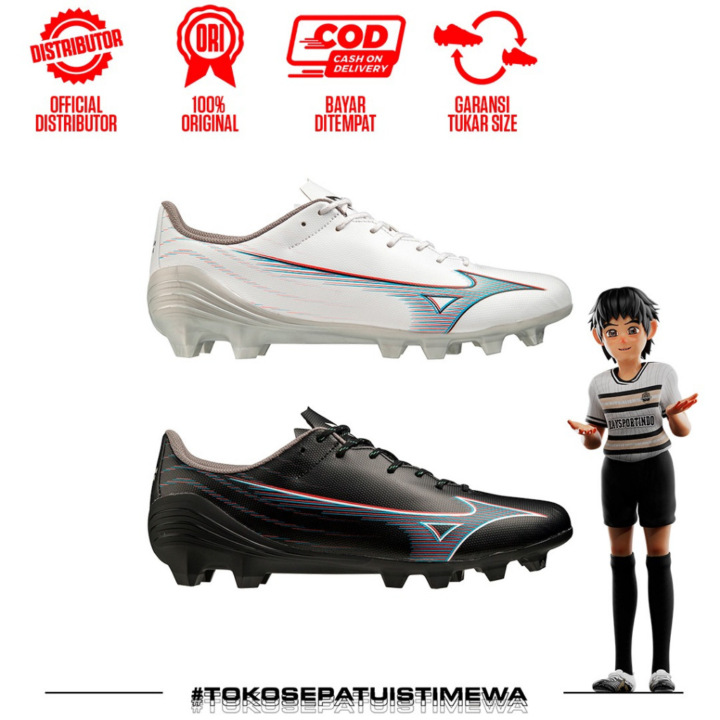 Jual SEPATU SEPAKBOLA MIZUNO ALPHA SELECT 2 WARNA | Shopee Indonesia