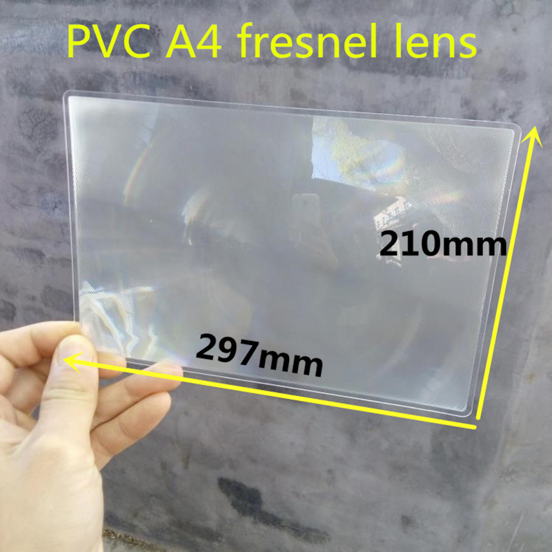 Jual PVC A4 size magnifying fresnel lens 297*210mm for reading ...