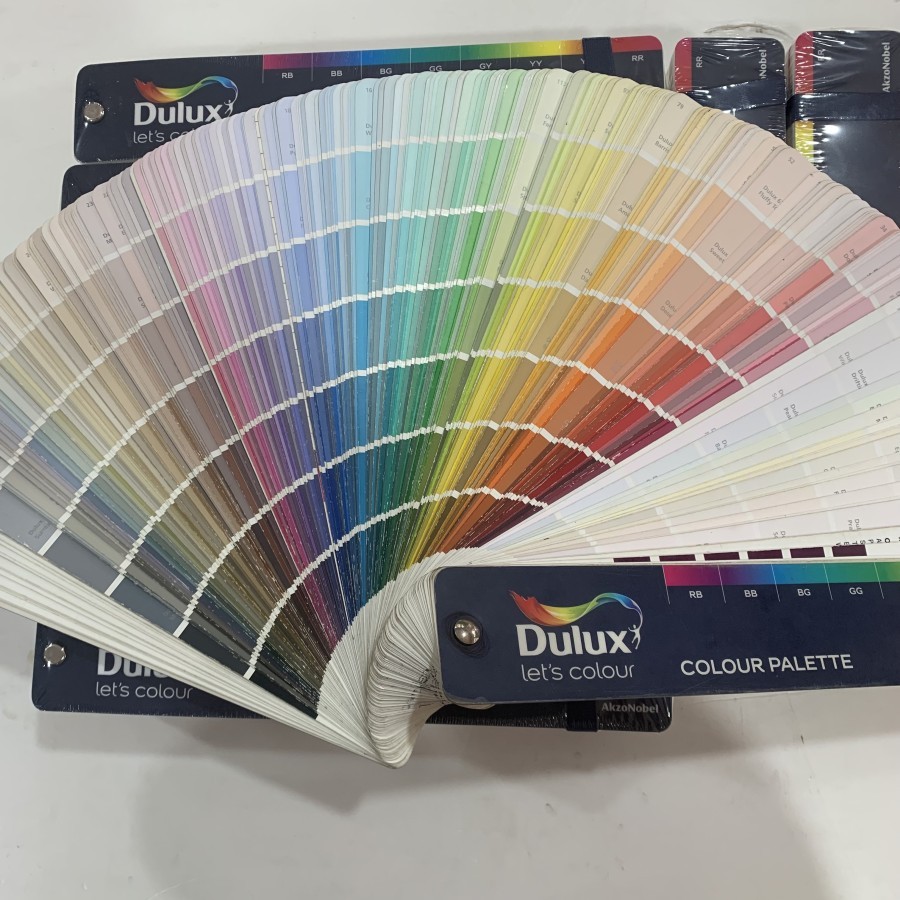 Jual KATALOG WARNA CAT DULUX / FANDECK / DULUX COLOUR PALETTE | Shopee ...