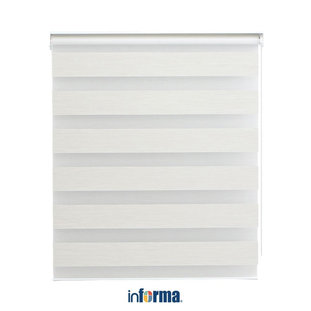 Jual Informa 90X160 cm Roller Blind Day Night B07 - Krem Beige Tirai ...