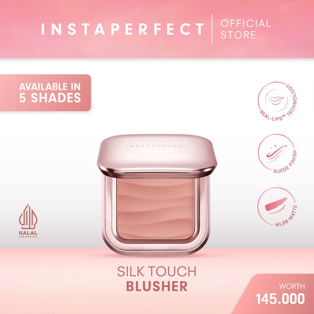 Jual INSTAPERFECT Silk Touch Blusher | Shopee Indonesia