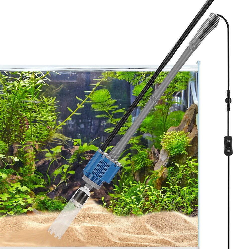 Jual Aquarium Gravel Cleaner - Electric Automatic Removable Vacuum ...