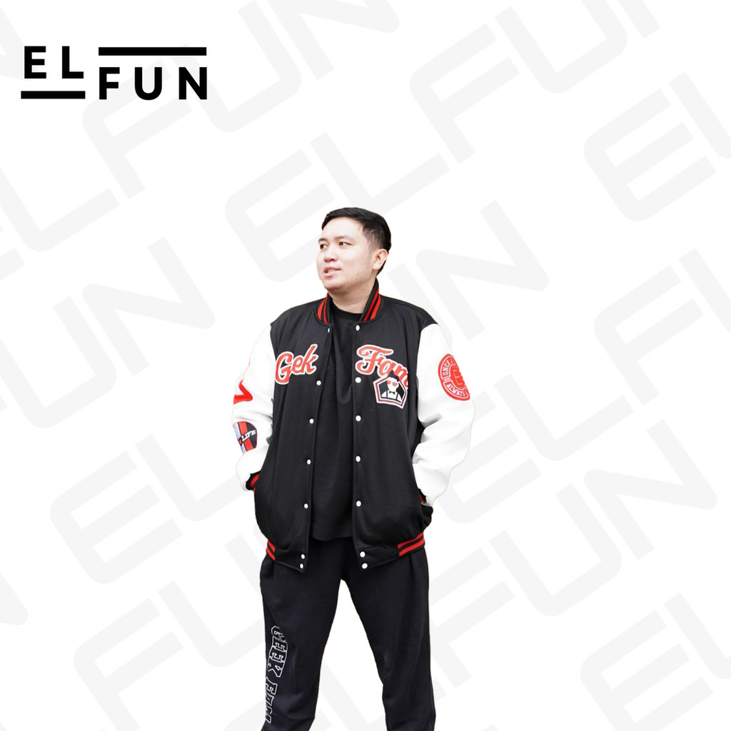 Jual JACKET VARSITY GEEK TERBARU TAHUN 2024 RRQ ALTER EGO AP BREN ECHO ...