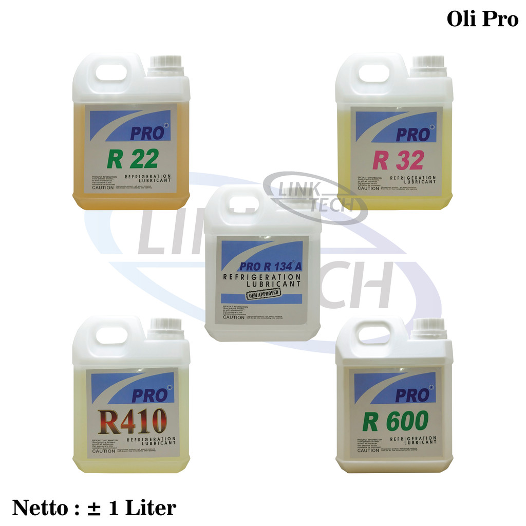 Jual Oli Pro / Oli Kompresor Merk Pro R22, R32, R410, R134, R600 ...