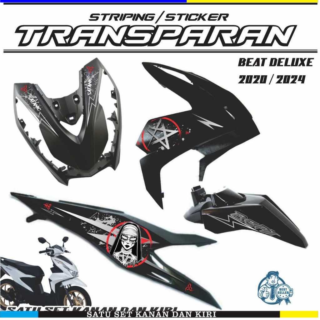 Jual POLET STIKER / STIKER TRANSPARAN SIMPEL HONDA BEAT DELUXE BEAT ...