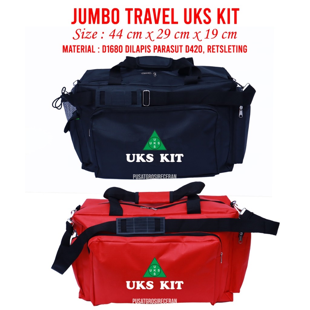 Jual UKS KIT Jumbo Travel Medical Kit Bag Tas Perlengkapan Medis ... Jual UKS KIT Jumbo Travel Medical Kit Bag Tas Perlengkapan Medis ...