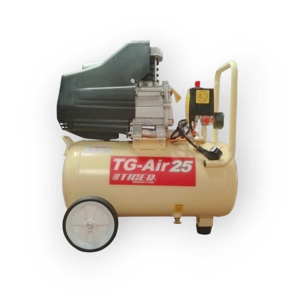 Jual Tiger Kompresor Udara Portable TE-AIR25 1.0HP, 160L/min, 8 bar ...