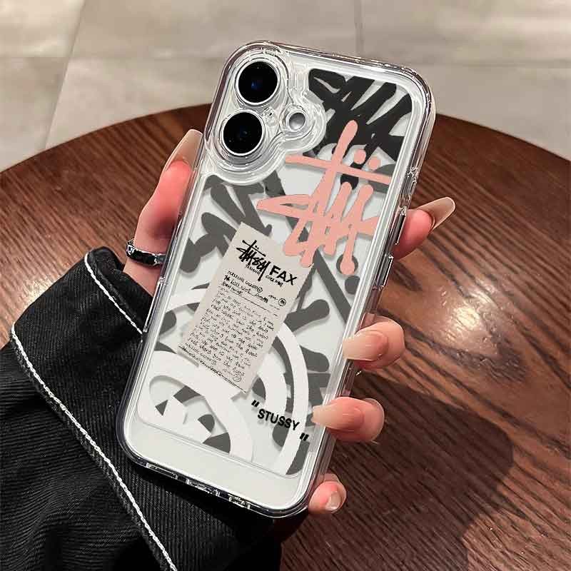 Jual Premium TPU Hip-hop Amerika Stussy transparan soft case hp SAMSUNG A17 5G A07 A56 A36 A06 ...
