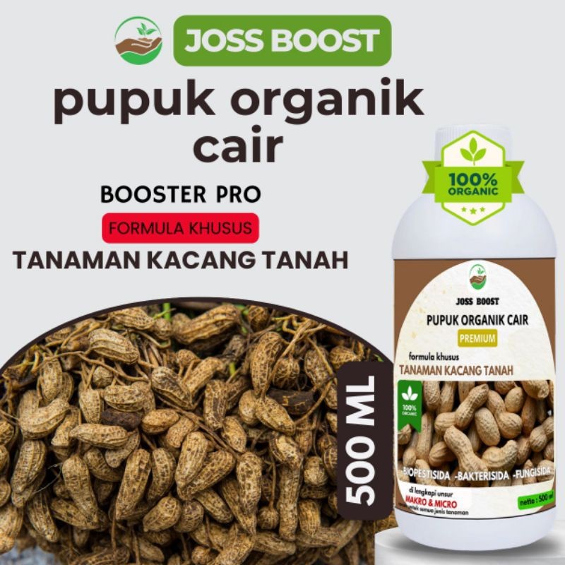 Jual Cod pupuk Booster Tanaman Kacang tanah 500ML / Pupuk Pelebat Tanaman Kacang tanah / Pupuk ...