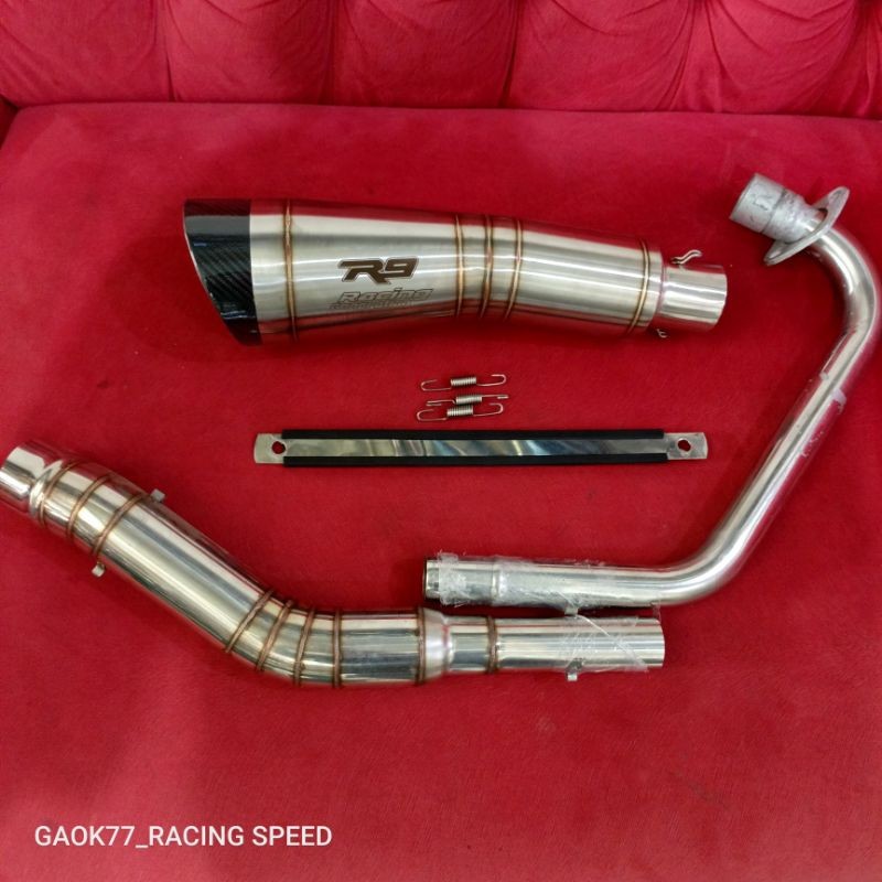 Jual Knalpot R9 H2 Cbr150r R15 Vixion Cb150r Byson xabre Satria Mx ...